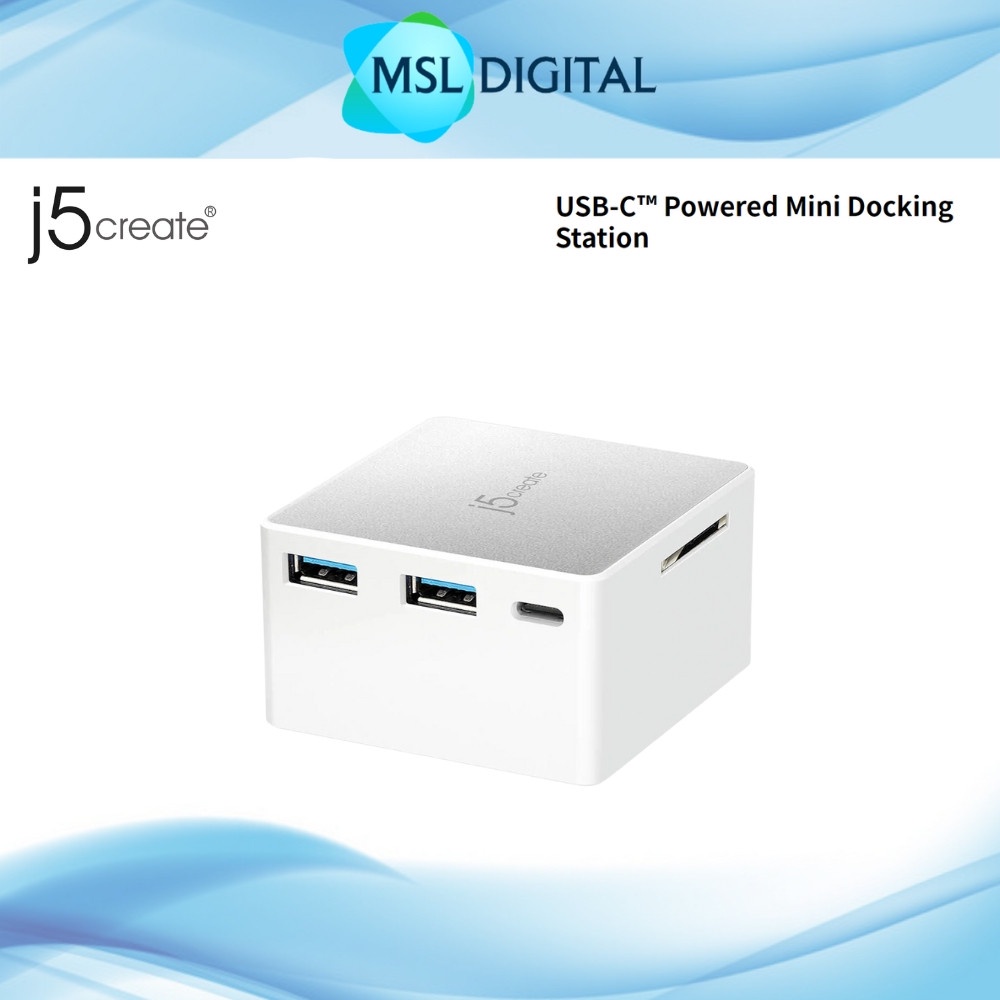 J5create JCDP385 USB-C™ Powered Mini Docking Station | Shopee Malaysia