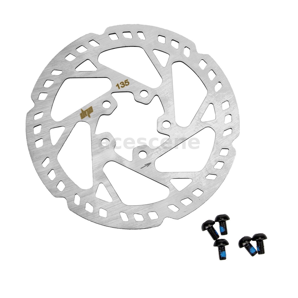 135mm Electric Scooter Brake Disc Stainless Steel Disc Pads For Xiaomi ...
