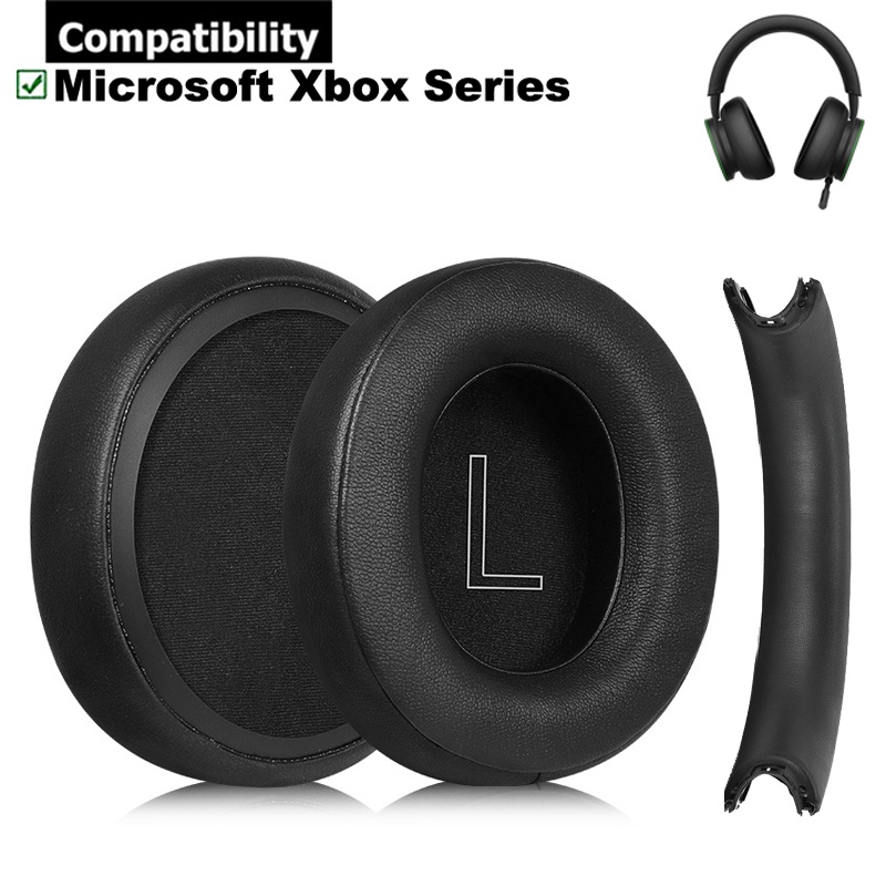 1 Pair Ear Pads for Microsoft Xbox Series Headphone Headband Earoads ...