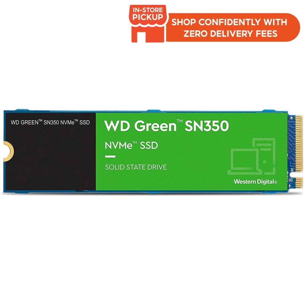 # Western Digital WD Green SN350 PCIe Gen3 x4 NVMe M.2 2280 SSD ...