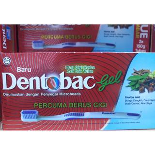 Dentobac Gel Natural Herbal Toothpaste Infused with Refreshing ...
