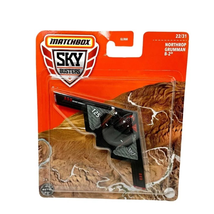 Matchbox Sky Busters - Northrop Grumman B-2 -RR18 | Shopee Malaysia