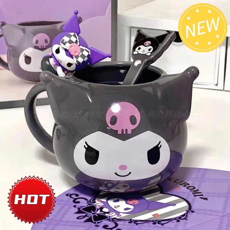 Graby2023 Sanrio kuromi Ceramic Cup Mug Coffee Cup Drinking Cup ...