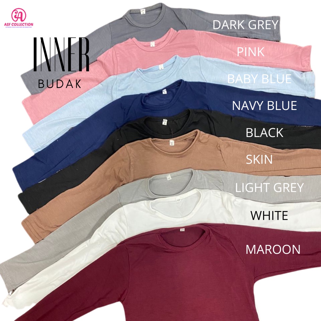 INNER BAJU BUDAK/INNER TSHIRT BUDAK/INNER LENGAN PANJANG BUDAK/INNER ...