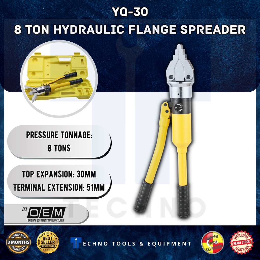 Hydraulic Spreader Tool 8 Ton Hydraulic Flange Spreader - Portable ...