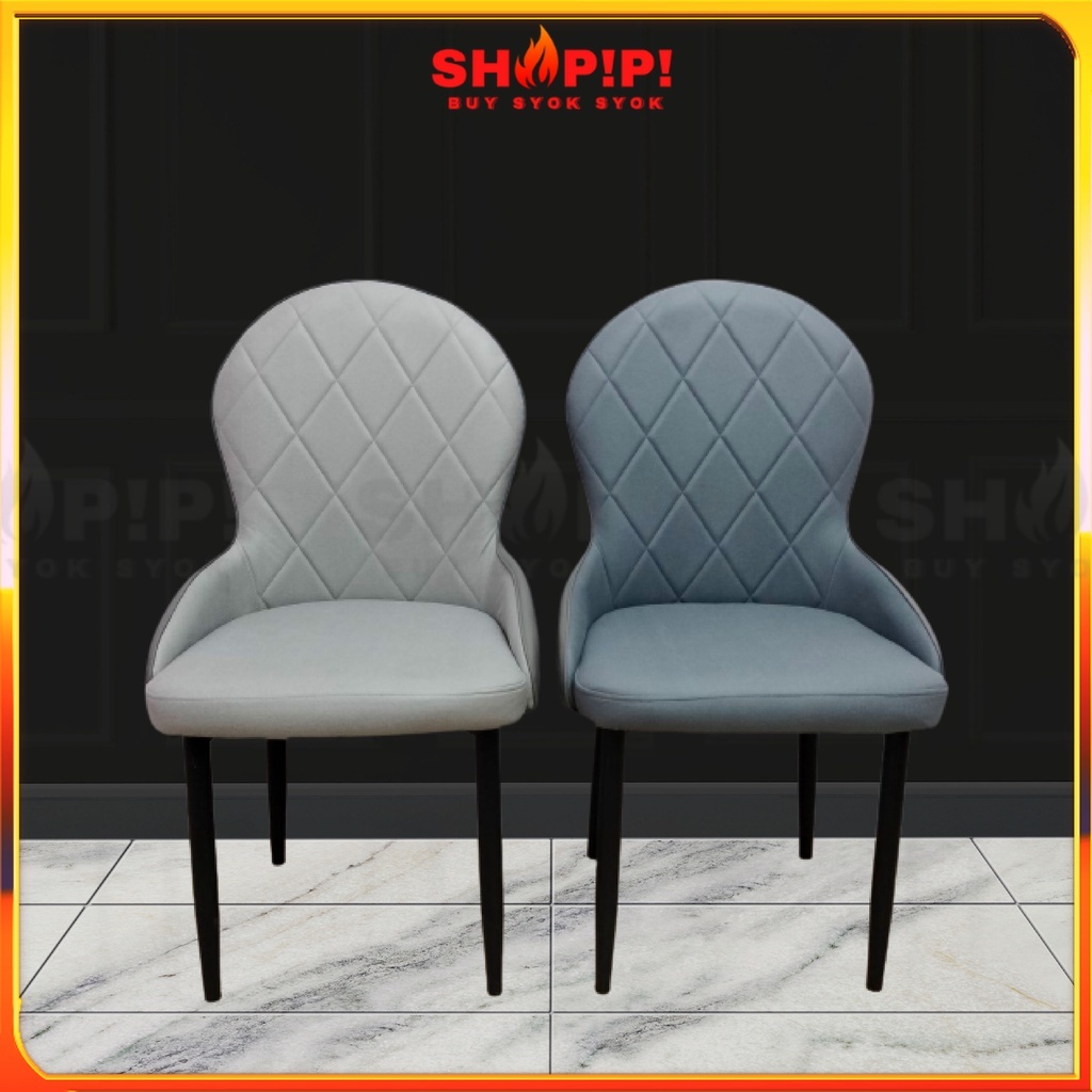 Shopipi 321 Leathaire PU Leather Dining Chair Restaurant Fabric Chair餐椅 ...