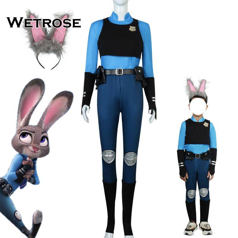 Wetrose 】Zootopia cosplay Costume Judy Hopps Rabbit humanoid cosplay ...