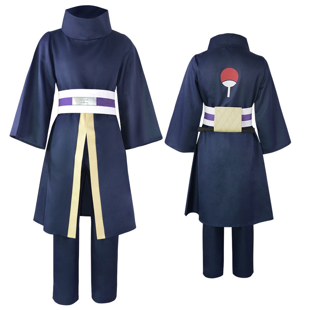 Naruto Ninja Shippuden cosplay Uchiha cos Suit Anime Men Women cosplay ...