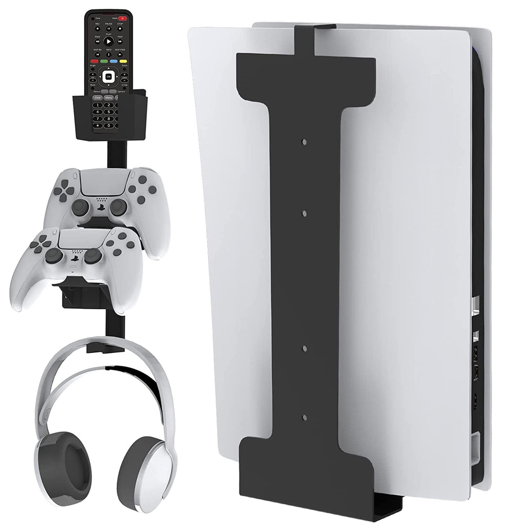 PS5 Game Console Universal Wall Mount Console Storage Bracket Gamepad ...