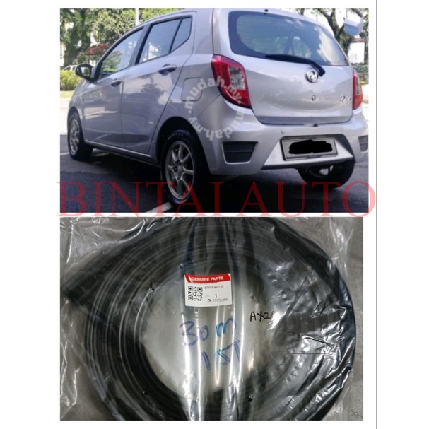 *ORIGINAL PERODUA AXIA REAR BONNET BOOT RUBBER/ BELAKANG BONET GETAH ...