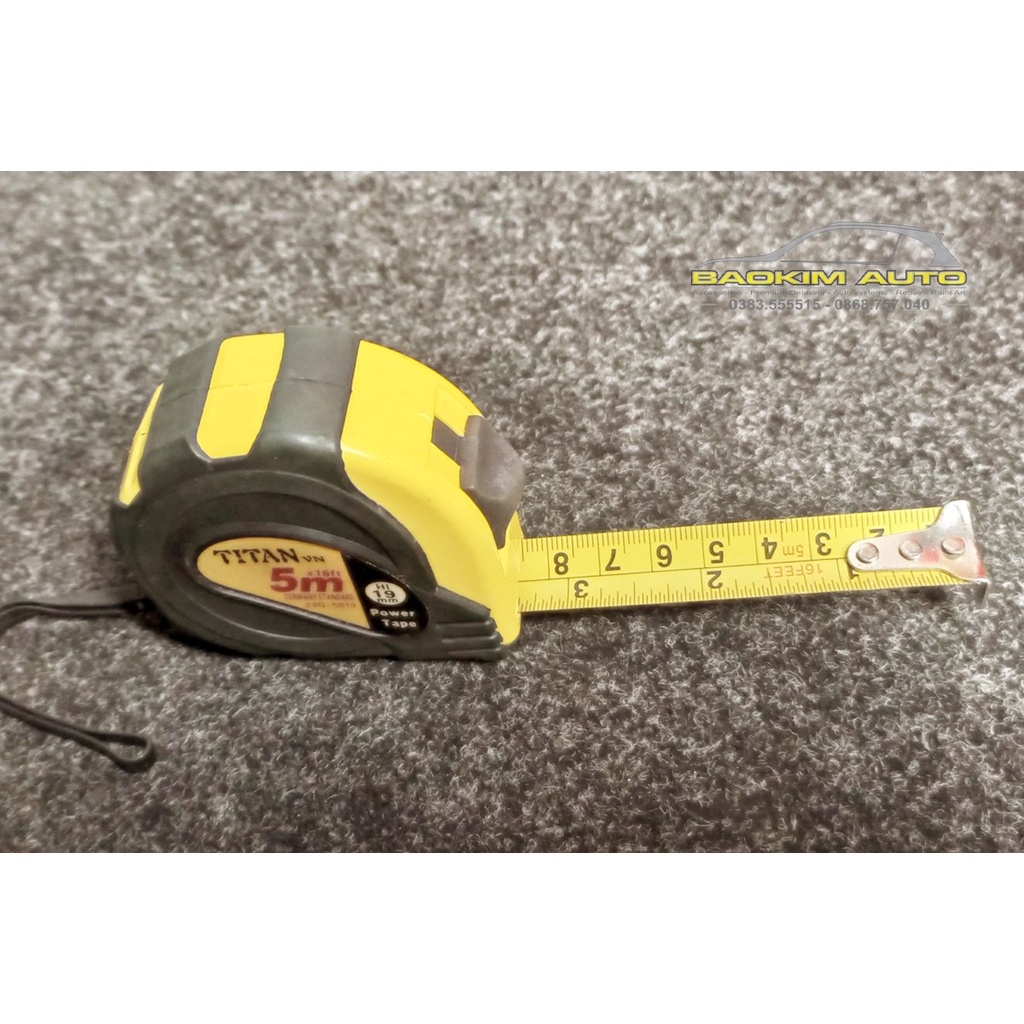 German standard TITAN gold-based steel tape measure/retractable ruler ...