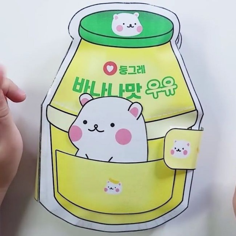 [Ready Stock] diy toy book hamster book squishy book diy murah paper ...