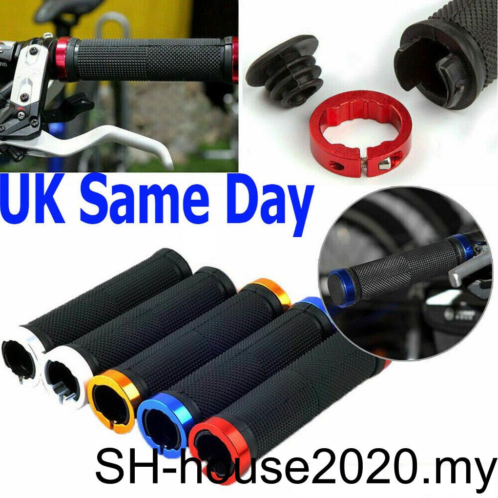 1pair Double Lock On Locking Cycle Mountain Bike Bicycle Handle Bar ...