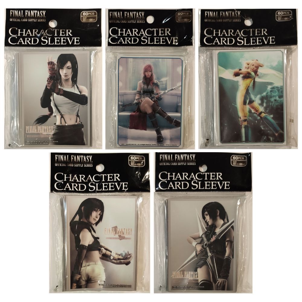 Final Fantasy Official Card Supply Series Character Card Sleeve ...