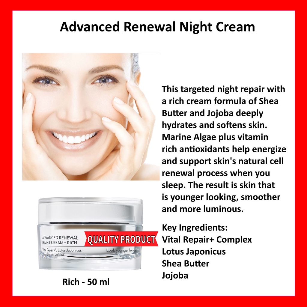 Shaklee YOUTH™ Night Cream (Rich) | Shopee Malaysia