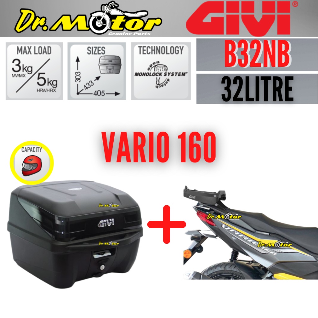 HONDA VARIO160 VARIO 160 GIVI SRX SPECIAL MONORACK MONO RACK J TAPAK ...