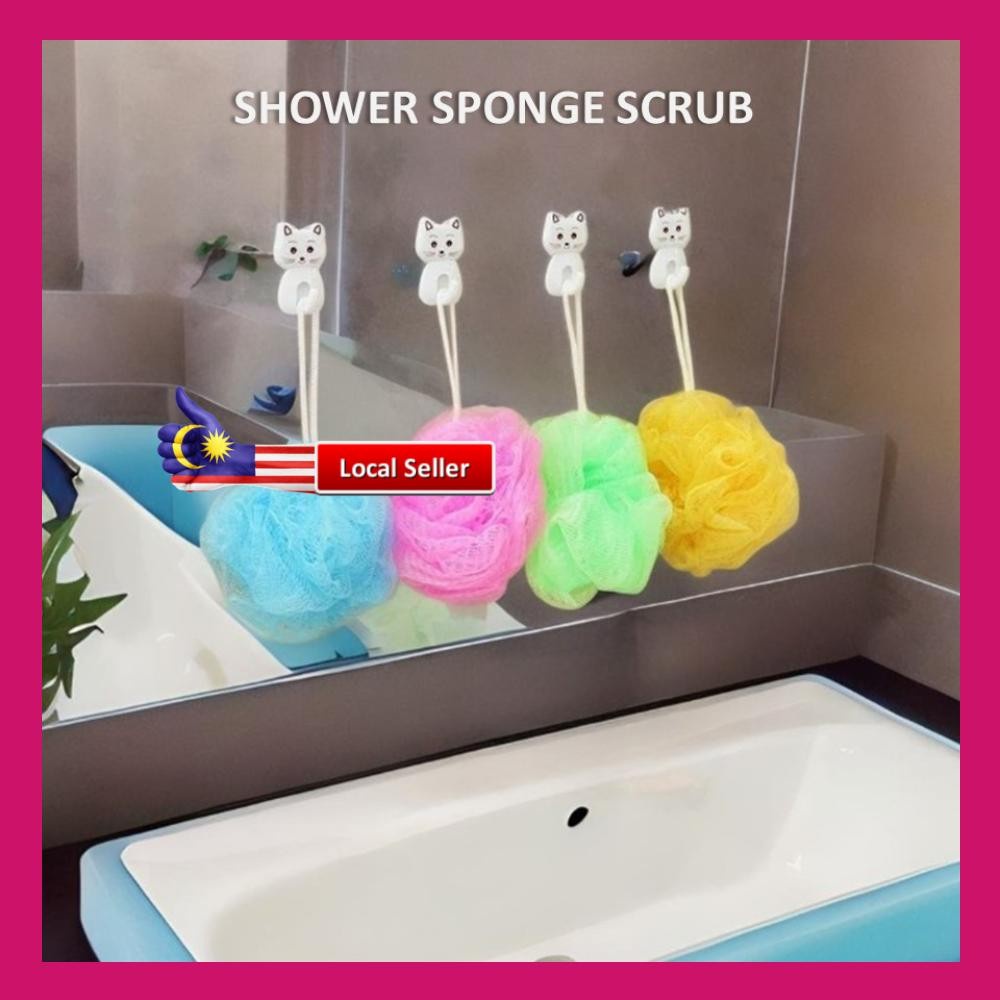 Sponge Bath Scrub Shower Exfoliate Remove Dead Skin Physical Exfoliator ...