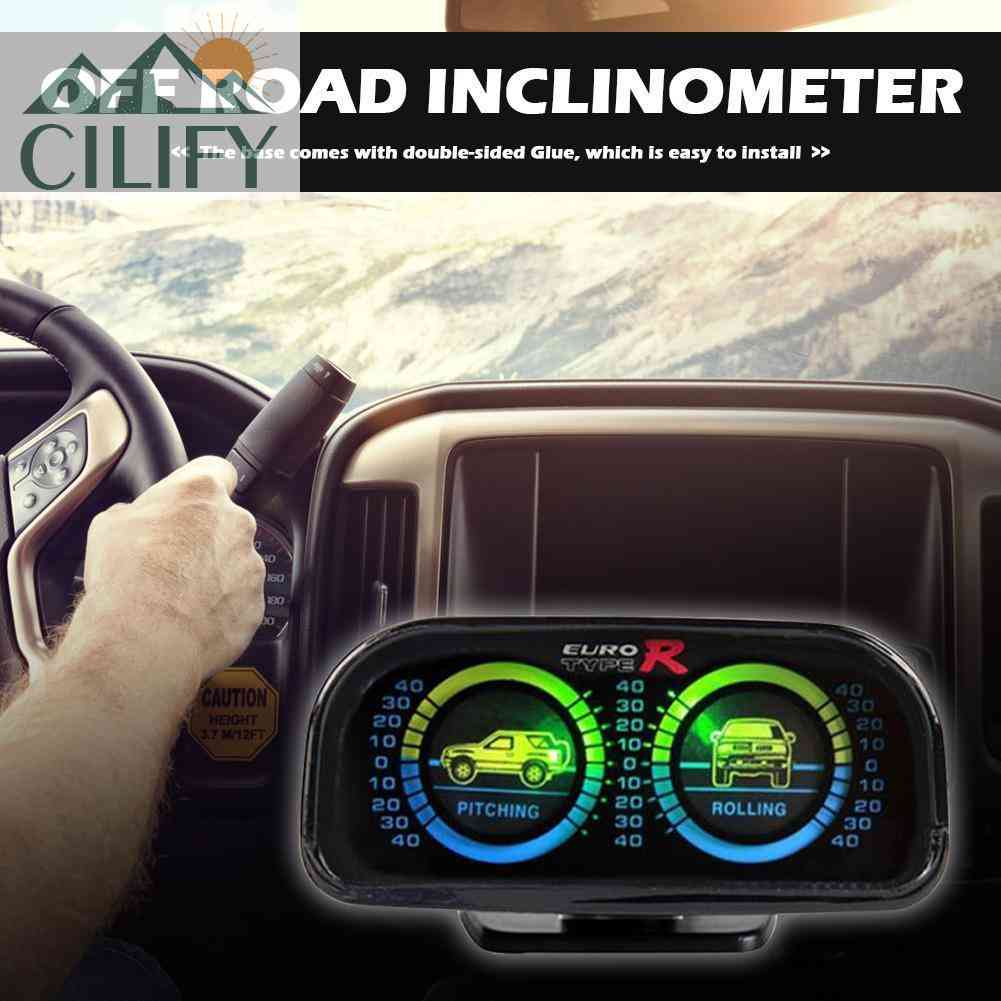 Inclinometer Clinometer with Backlight for Off Road 4x4 Vehicle ...