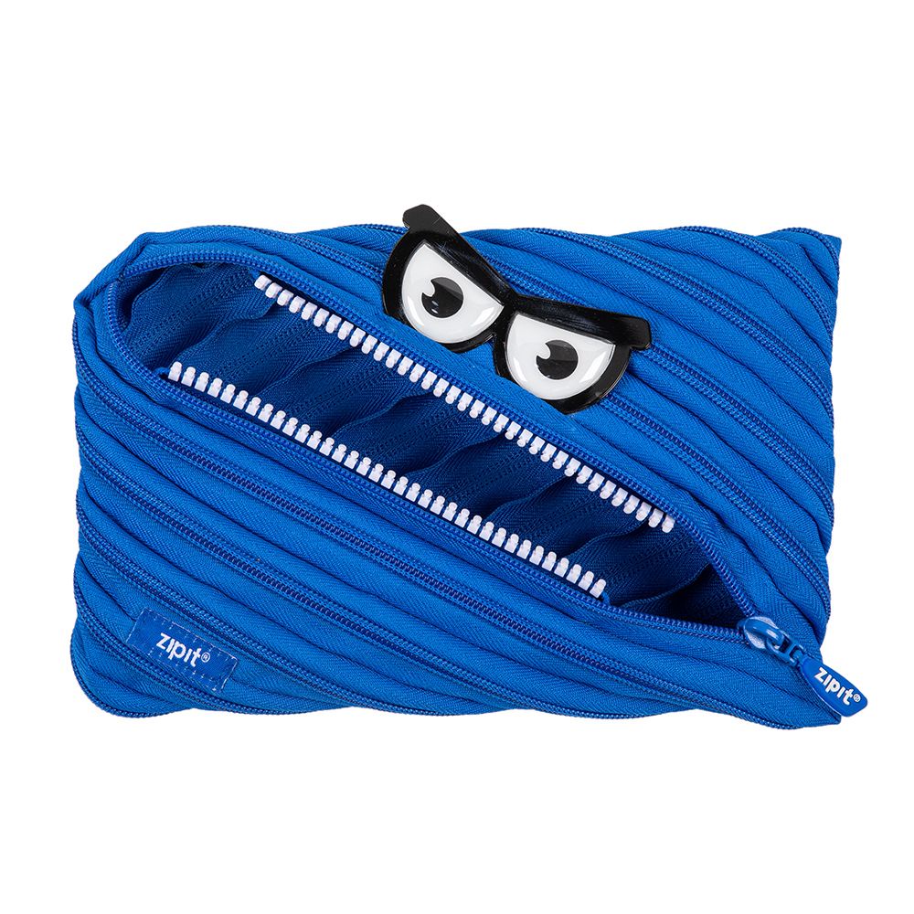 Zipit Cartoon Monster Jumbo Pouch Blue | Shopee Malaysia