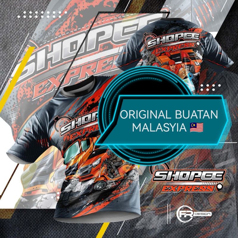 ORIGINAL LOCAL BRAND..NEW T-SHIRT SHOPEE EXPRESS TAHUN 2023 - MANTOP ...