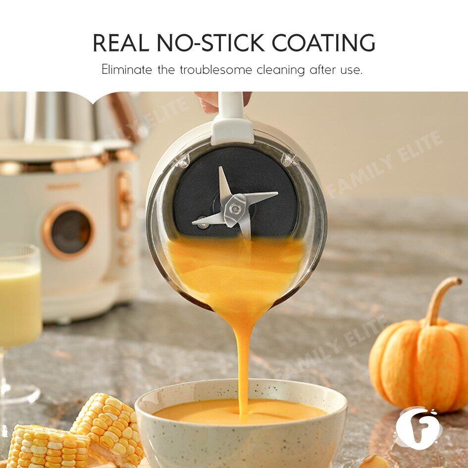 DAEWOO Quiet Food Processor Soymilk Machine Automatic Juicer Blender ...