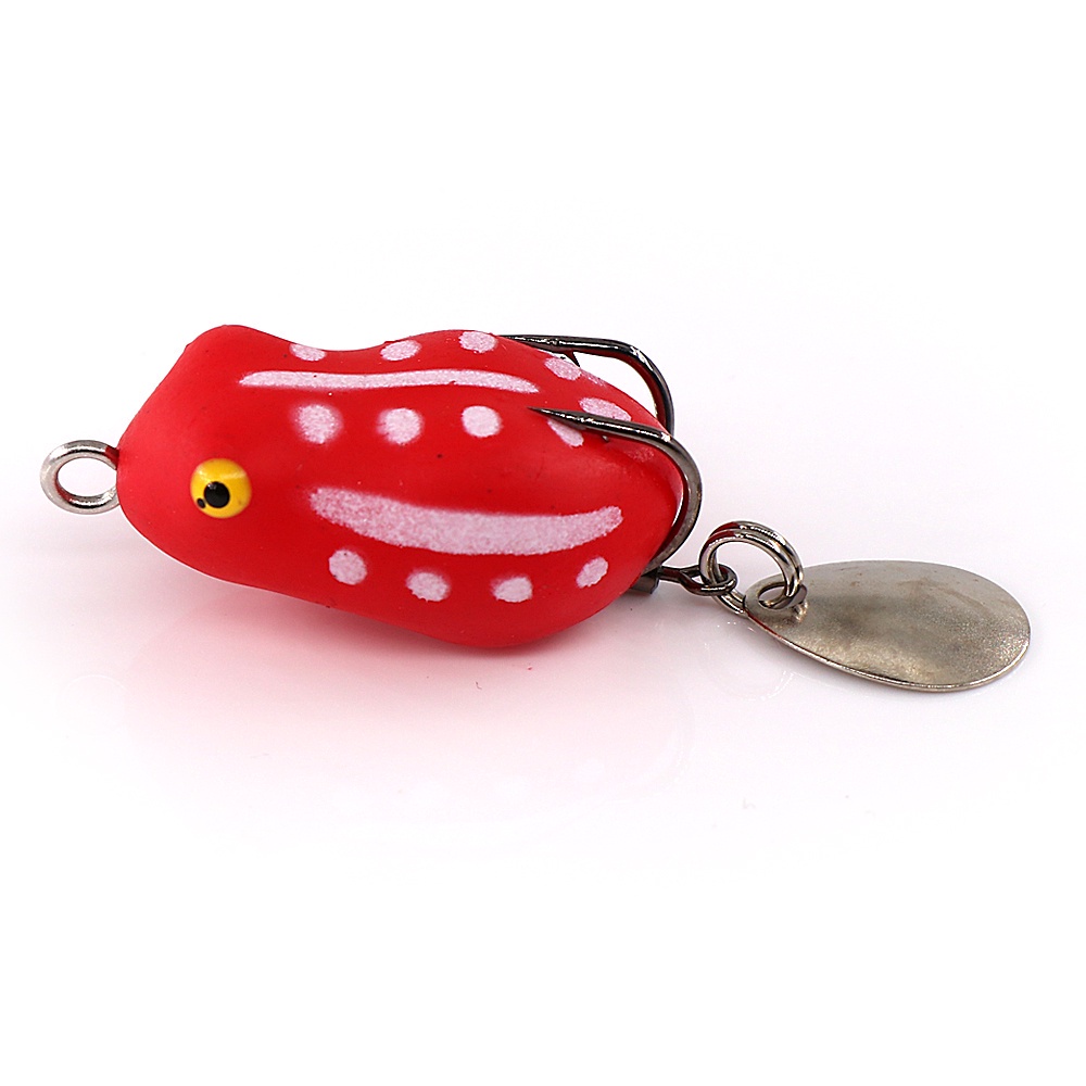 New Umpan Katak Mini Soft Frog Lure 3cm/3.2g Small Soft Thunder Frog ...