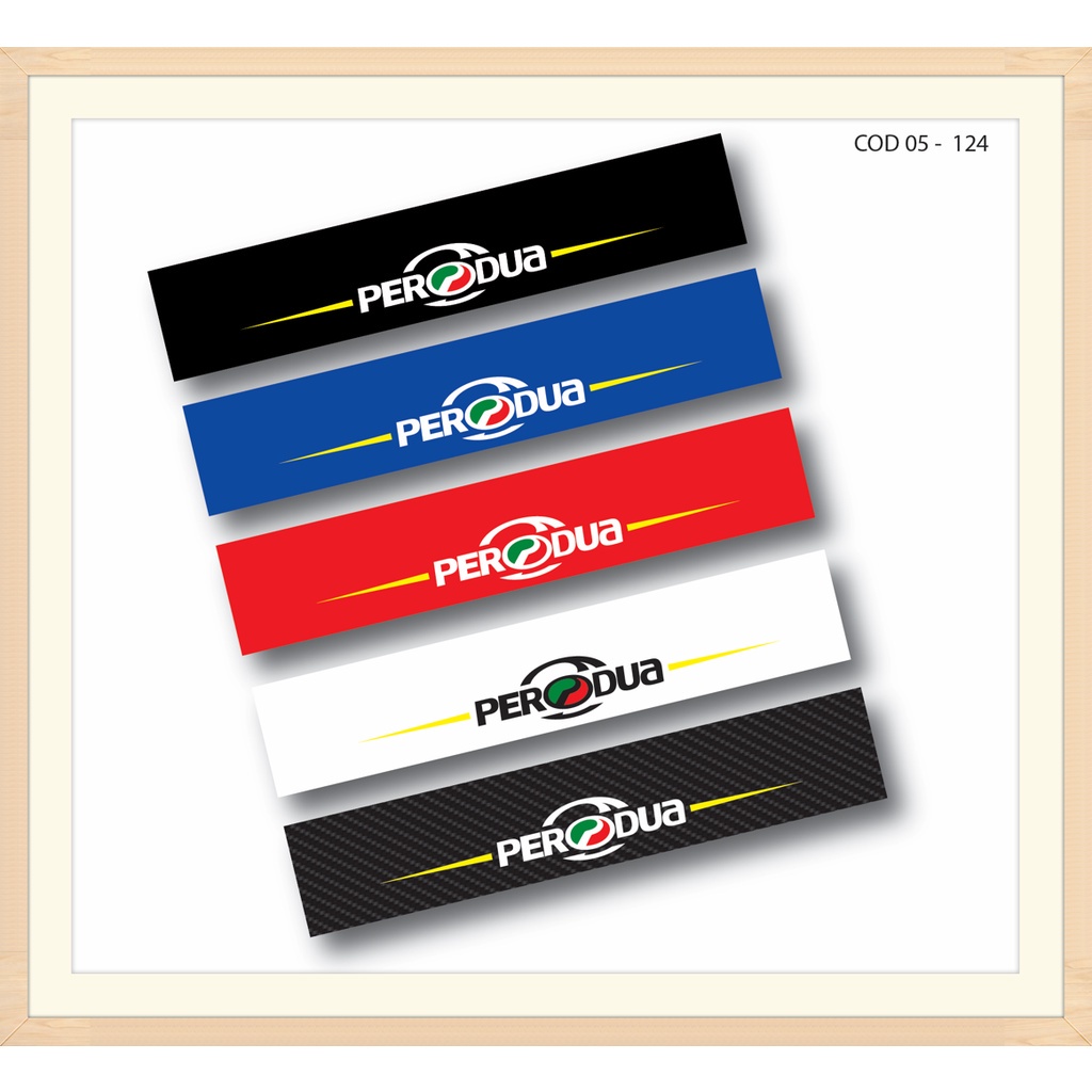Perodua Ativa Aruz Axia Bezza Alza MyVi MYVI Front windshield sticker ...