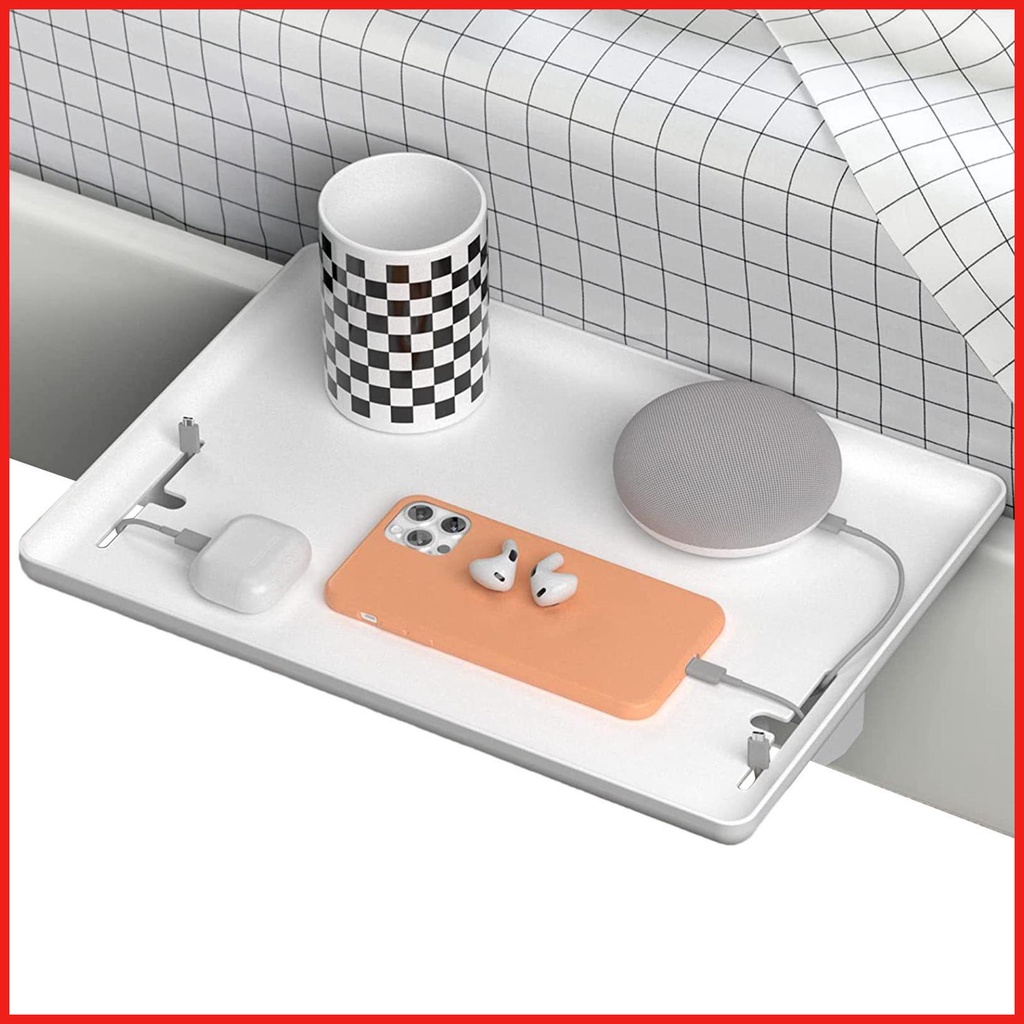 Bedside Shelf for Dorm Bed Side Shelf Bed Side Tray Clamp On Shelf ...