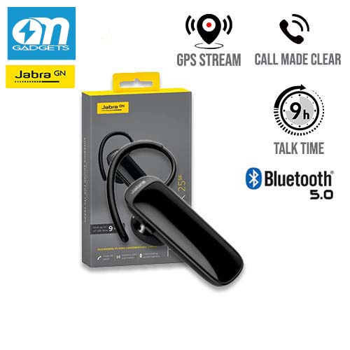 Jabra Talk 25 SE Mono Bluetooth Headset – Wireless Single Ear Headset withMicrophone, Media ...