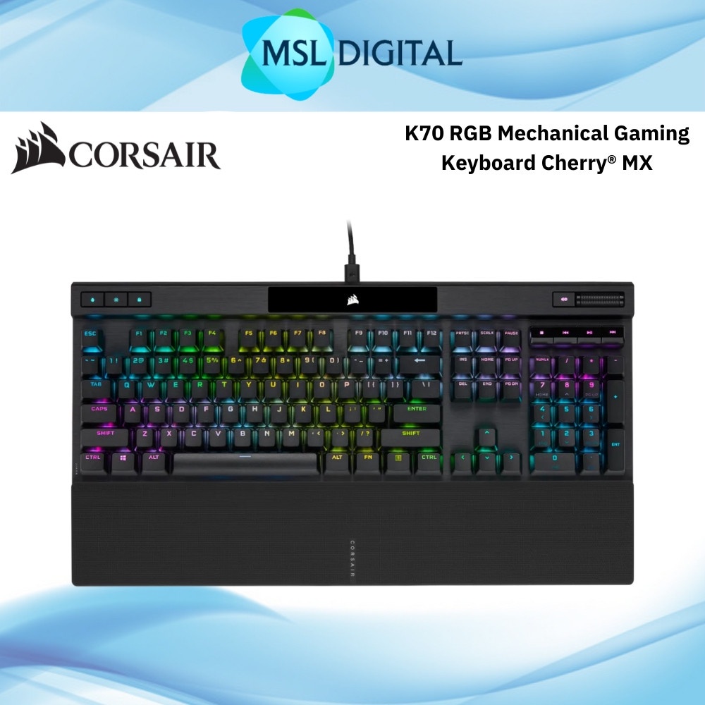 Corsair K70 PRO RGB Mechanical Gaming Keyboard | Powered by AXON | OPX ...