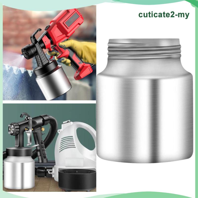 [CuticateddMY] Paint Container 1000ml Portable Quick Connect Paint ...