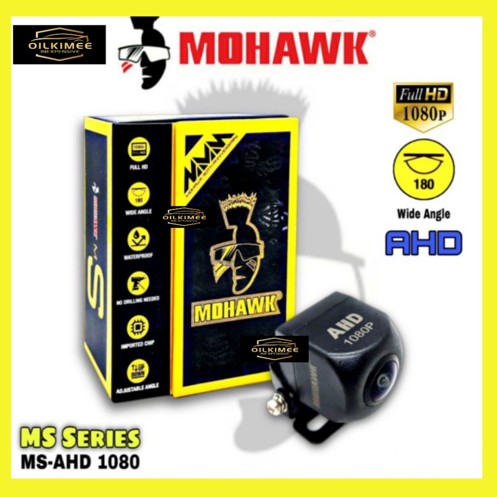 MOHAWK MS Series AHD Full HD CCD Rear View Camera / Reverse Cam MS-AHD ...