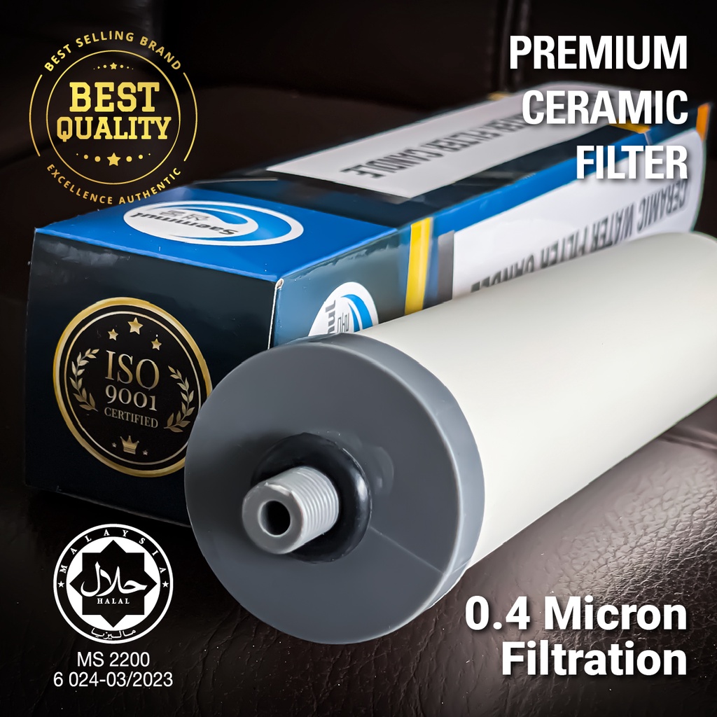 Washable Ceramic Filter Cartridge Short Mount, Ceramic Compatible 10 ...