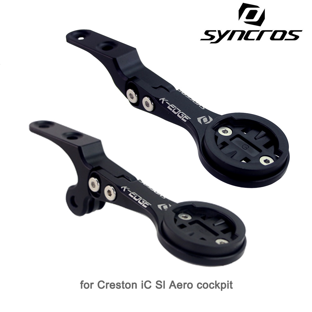 Syncros IC AERO FRONT COMPUTER MOUNT for Creston IC SL Aero Cockpit with Gopro Speedometer GPS ...