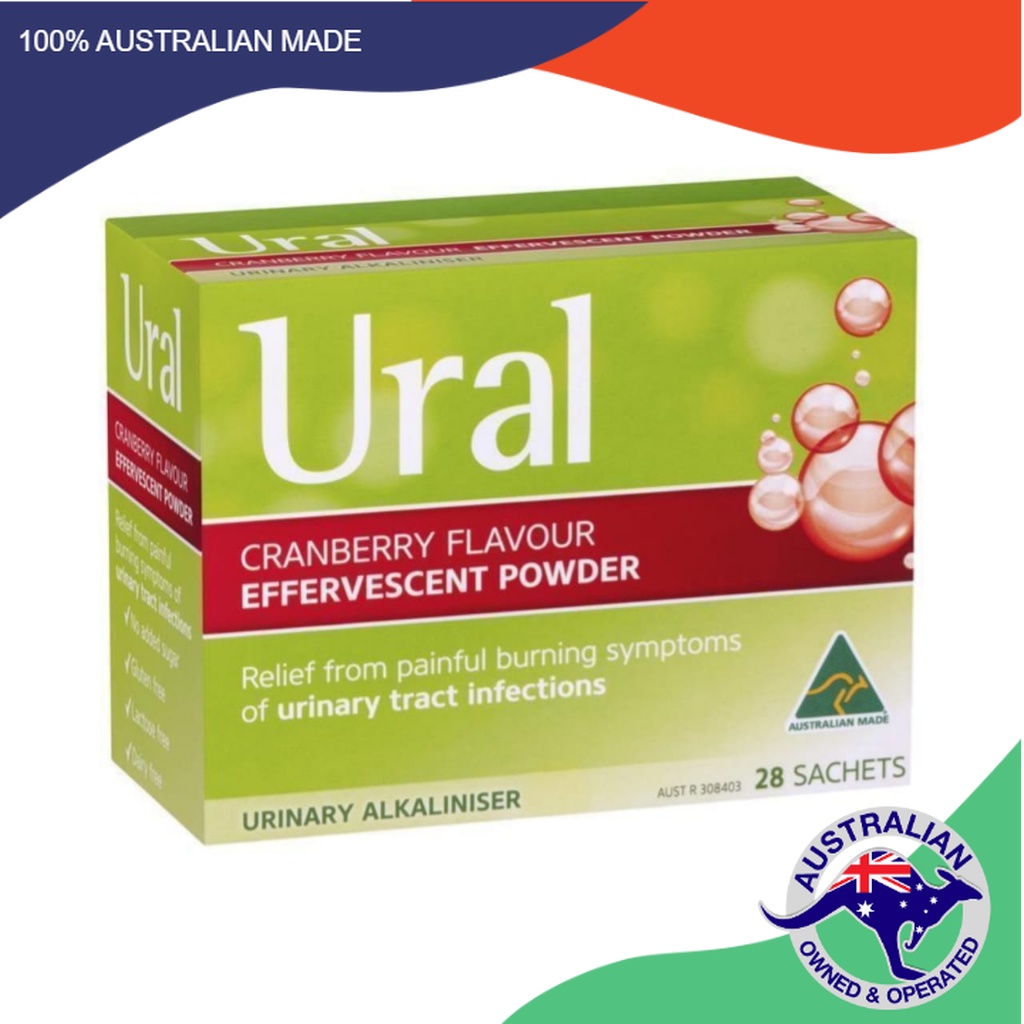Ural Effervescent Powder Cranberry 28 Sachets | Shopee Malaysia