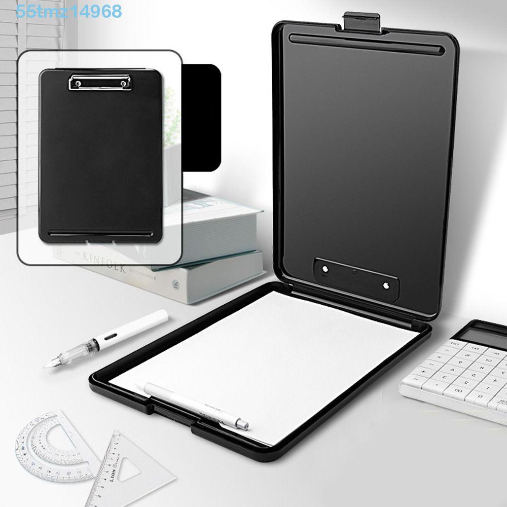 TMZ1 A4 File Clipboard Box Case, A4 File Folder Memo Clip Board, 6 ...
