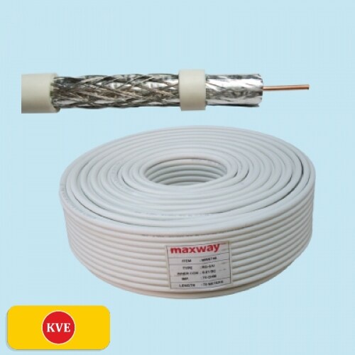 MAXWAY RG6 Coaxial Cable | Shopee Malaysia