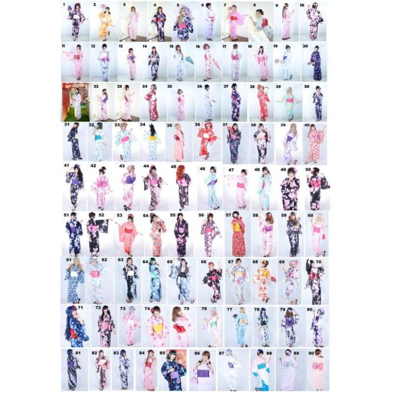 81-91 ready stock high quality traditional yukata kimono for rent and ...