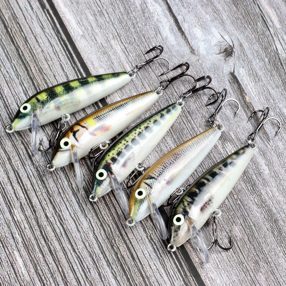 1pc Sinking Minnow Fishing Lures 5cm 5g WobblersTrout Lure Hard Bait ...