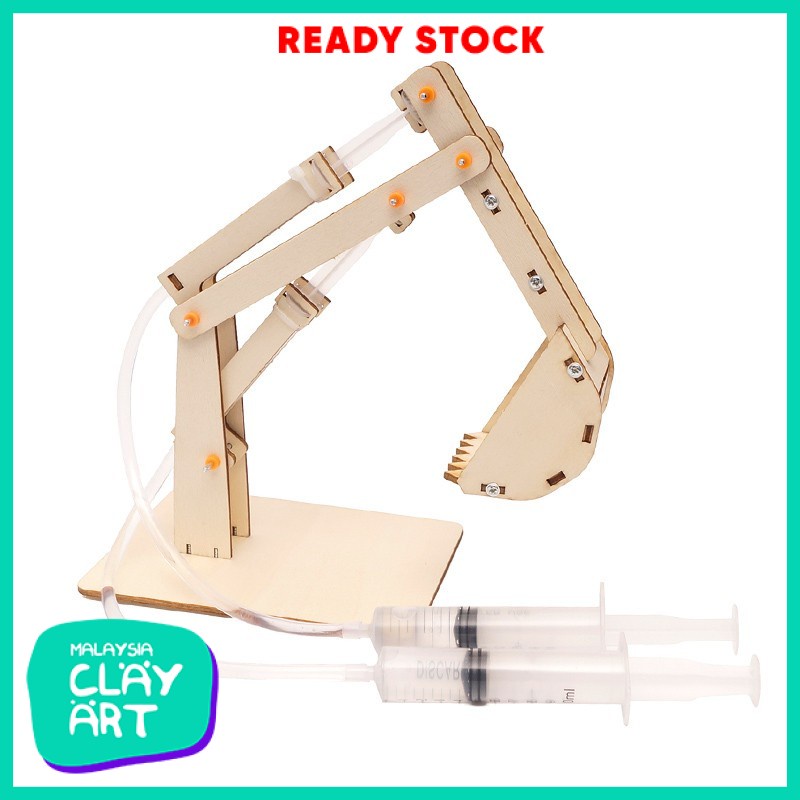 Hydraulic Excavator 2 DIY Puzzle Pack STEM Toy | Science Education Set ...