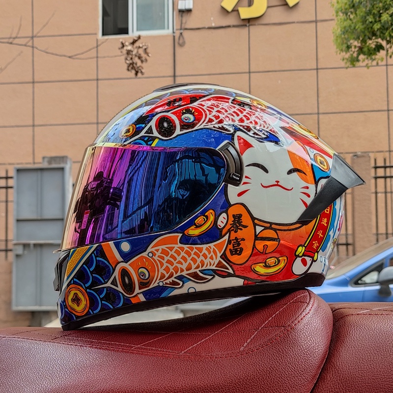 Full Face Motorcycle Helmet Racing Helmet Motocross Off Road double ...