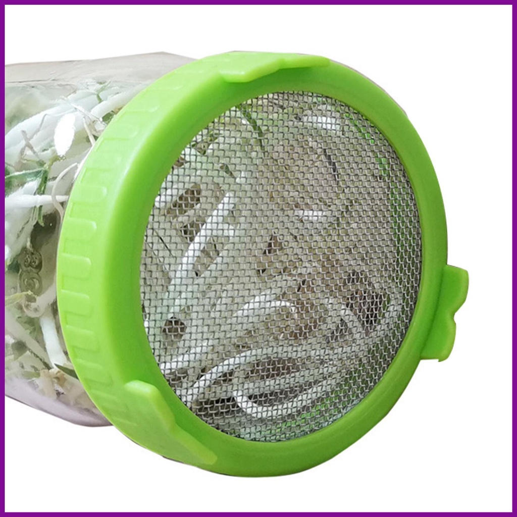 Mason Jar Screen Lids For Sprouting Lids For Wide Mouth Mason Jars ...