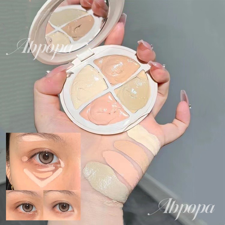 Sweet mint Beauty concealer High quality 4-color moisturizing concealer ...