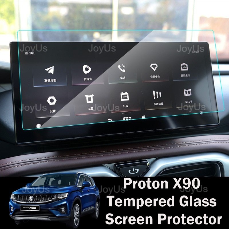 Proton X90 Infotainment Screen Tempered Glass X90 Navigation Screen ...