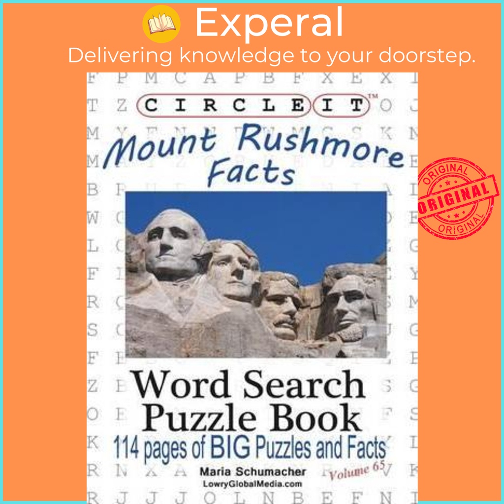 [English - 100% Original] - Circle It, Mount Rushmore Facts, Word ...