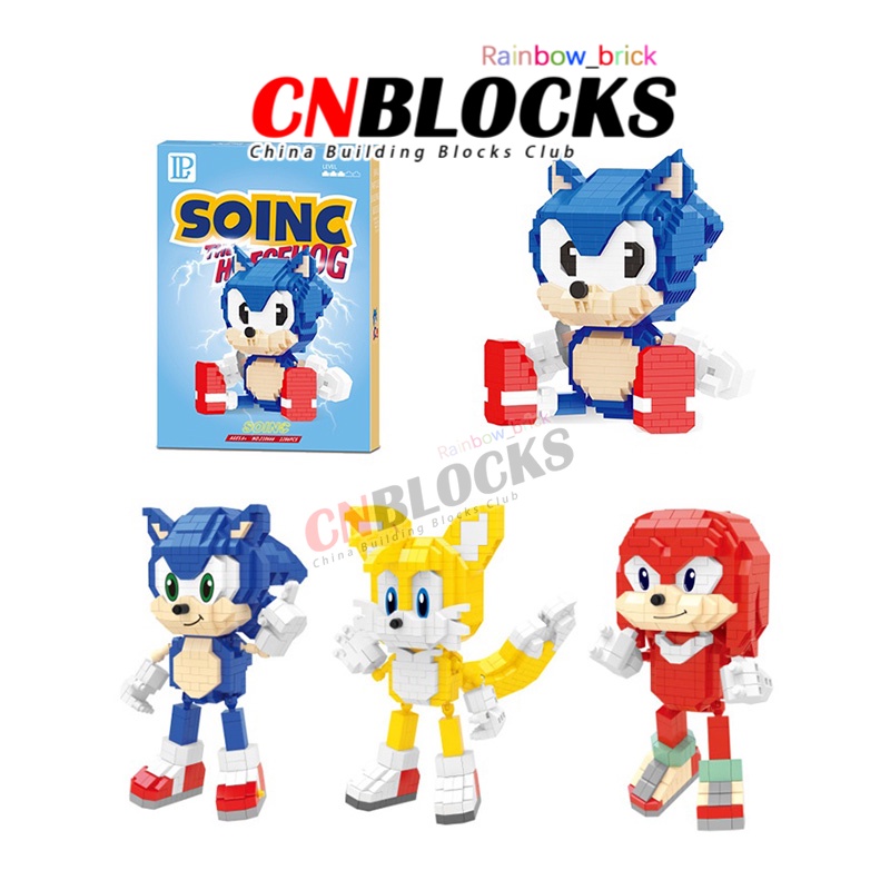(600+/PCS) classic game character Sonic the Hedgehog character ...