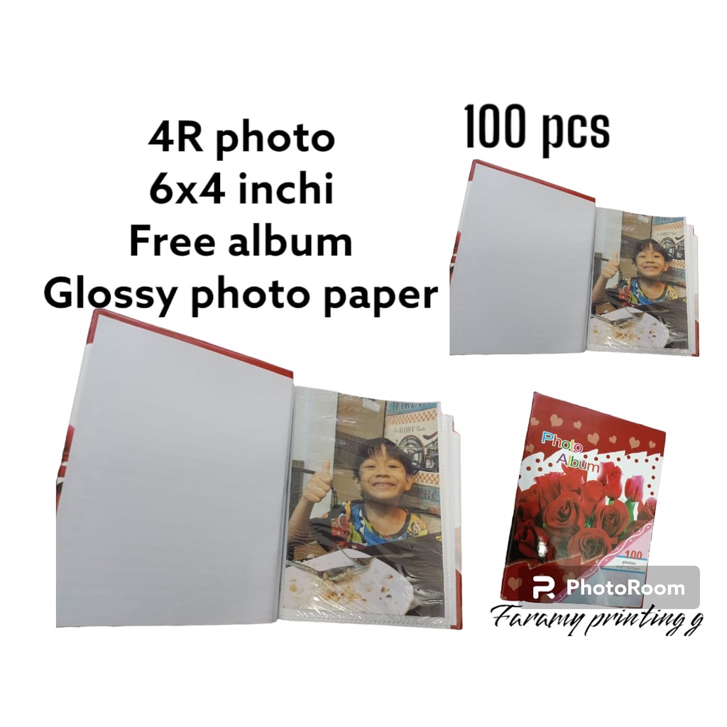 100 pcs free album cuci gambar murah | Shopee Malaysia
