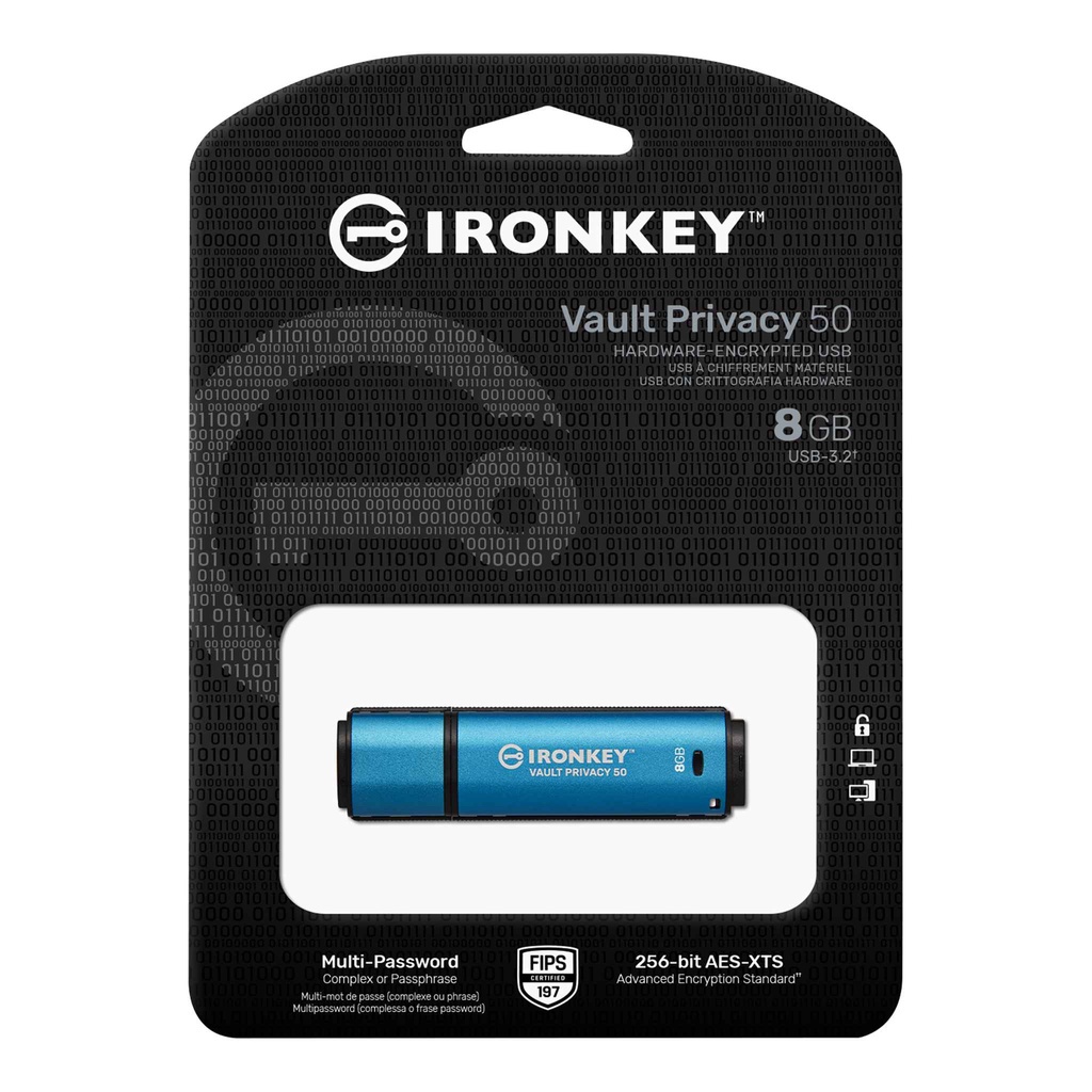 # Kingston IronKey Vault Privacy 50 Series - Encrypted USB Flash Drive ...