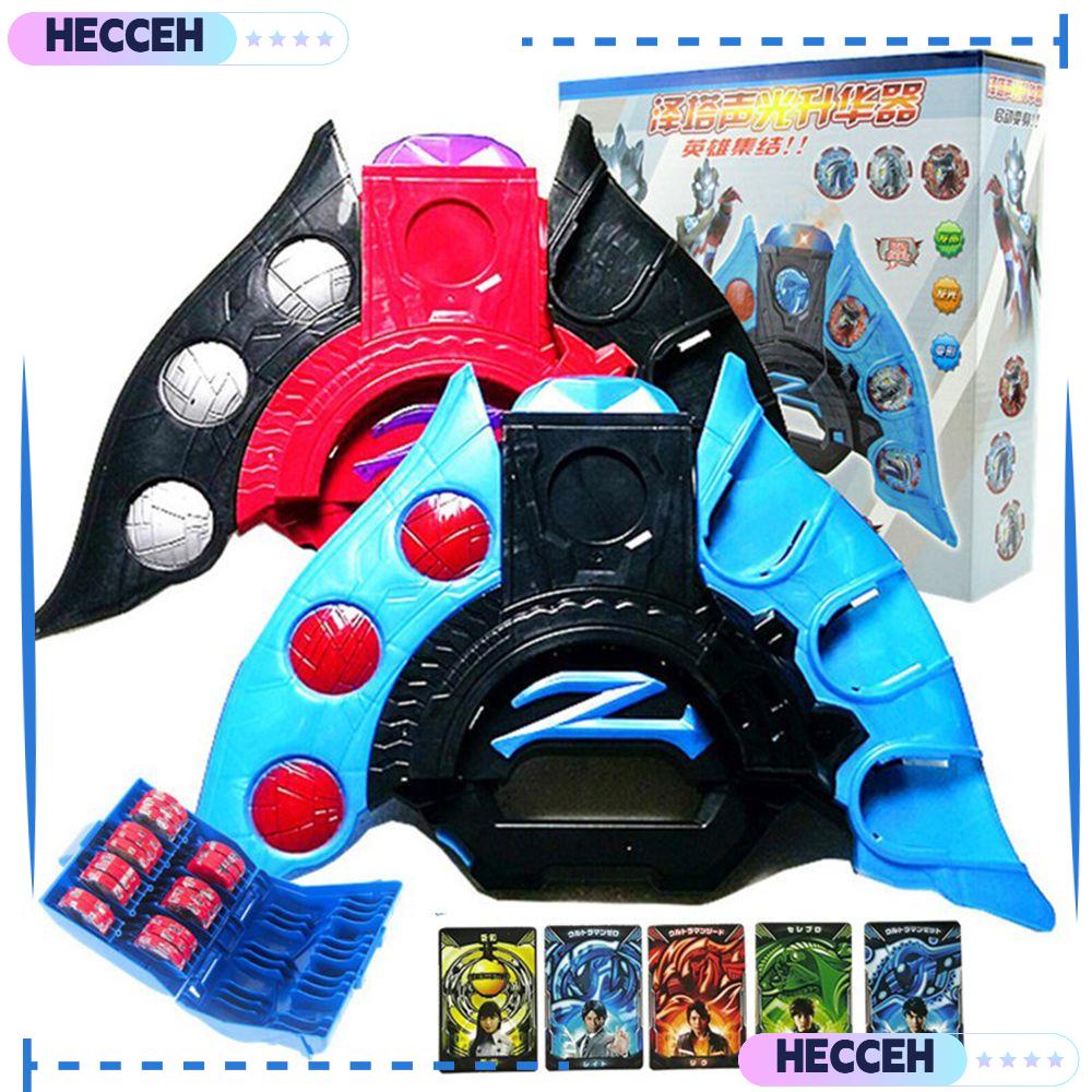 HECCEH Children Gift Ultraman Zett Riser Sound Light Action Figure ...