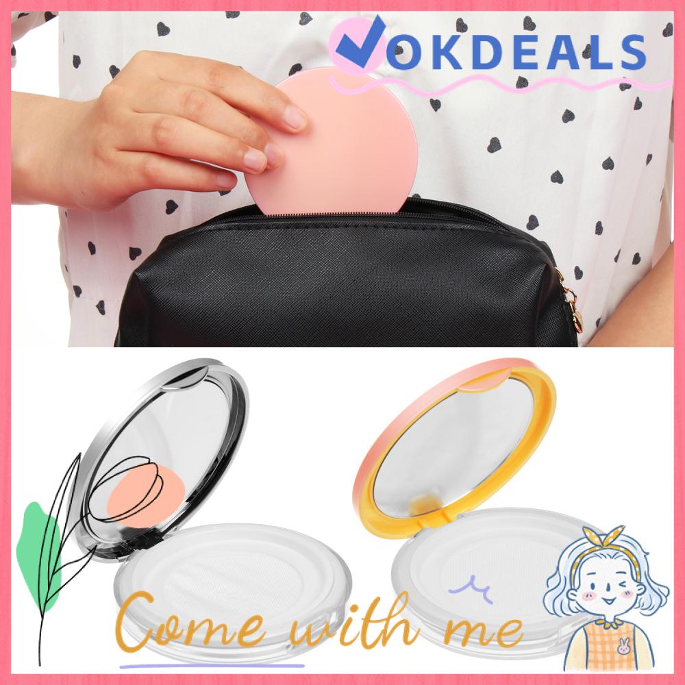 OKDEALS DIY Travel Size Containers Empty Compact Powder Makeup Box ...